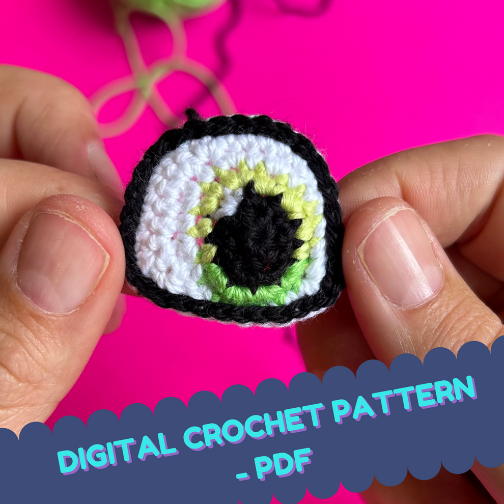 Digital crochet pattern - Arch cartoon eye – Cro with the Flo